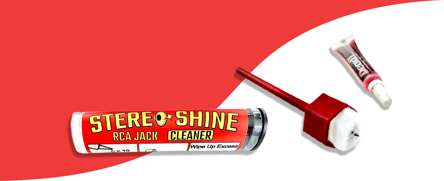 Stereo Shine RCA Jack Cleaning Tool